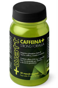 +Watt Caffeina+ Strong Formula integratore di Caffeina. 60 capsule ...